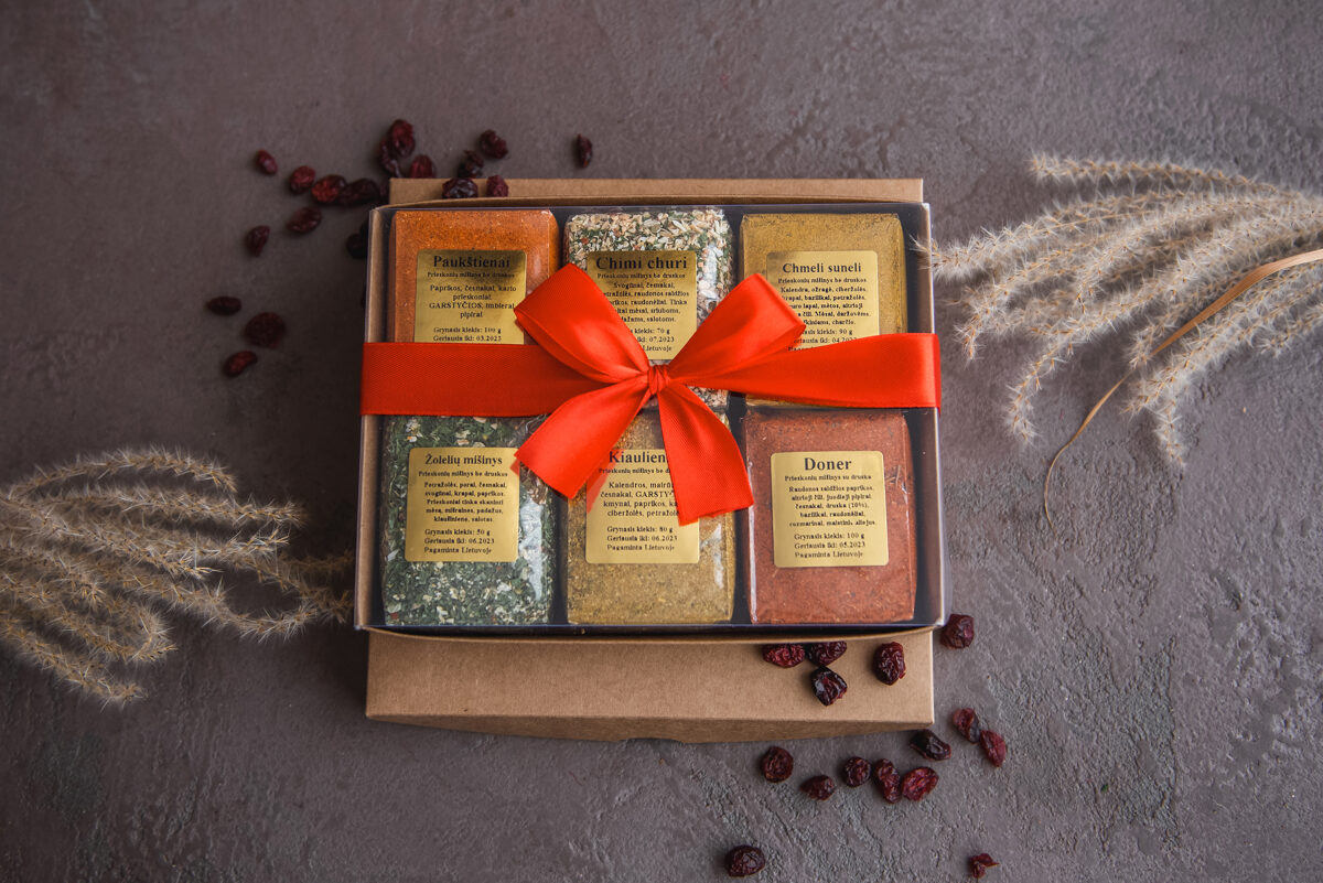 Prieskonių rinkinys Nr 2 - Prieskonių rinkiniai - Parduotuvė - Ebrukne