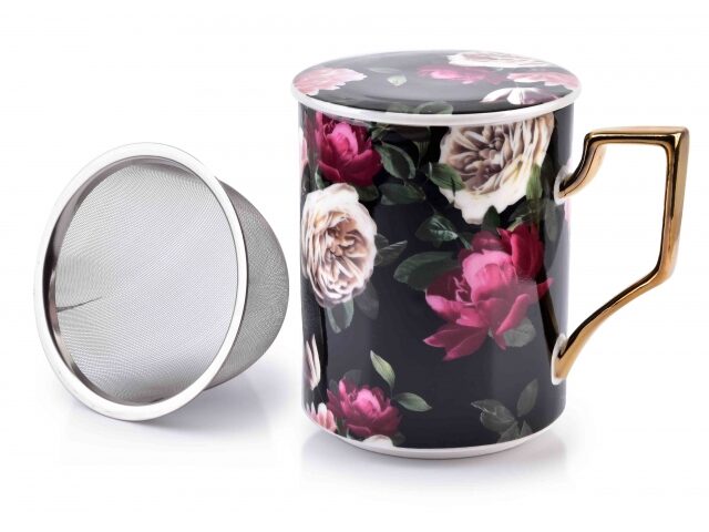 Porcelianinis puodelis su sieteliu "Pola" - Puodeliai - Parduotuvė ...